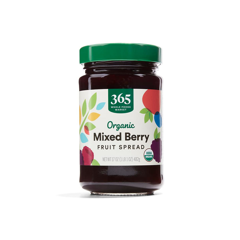 365 by Whole Foods Market, Organic Mixed Berry Fruit Spread - FotakStudio
